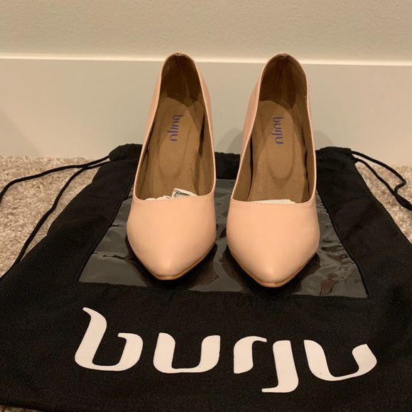 Burju | Shoes | Nude Burju Pumps Womens Size 55 | Poshmark